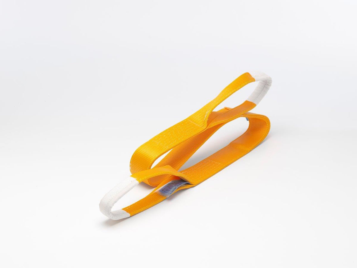 3000kg (3.0t) Duplex Yellow Flat Webbing Slings - UK Made — Winchshop