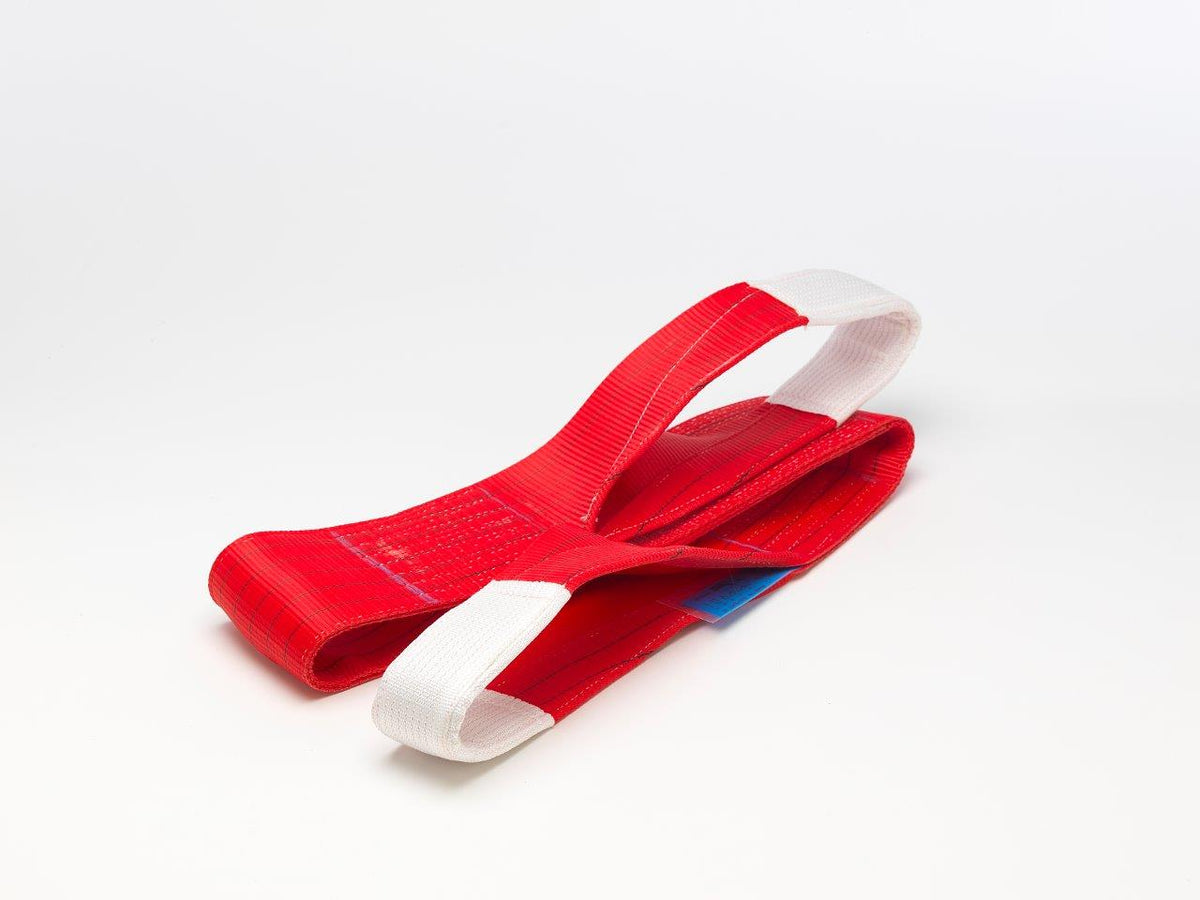 5000kg Duplex Red Flat Webbing Slings - UK Made — Winchshop