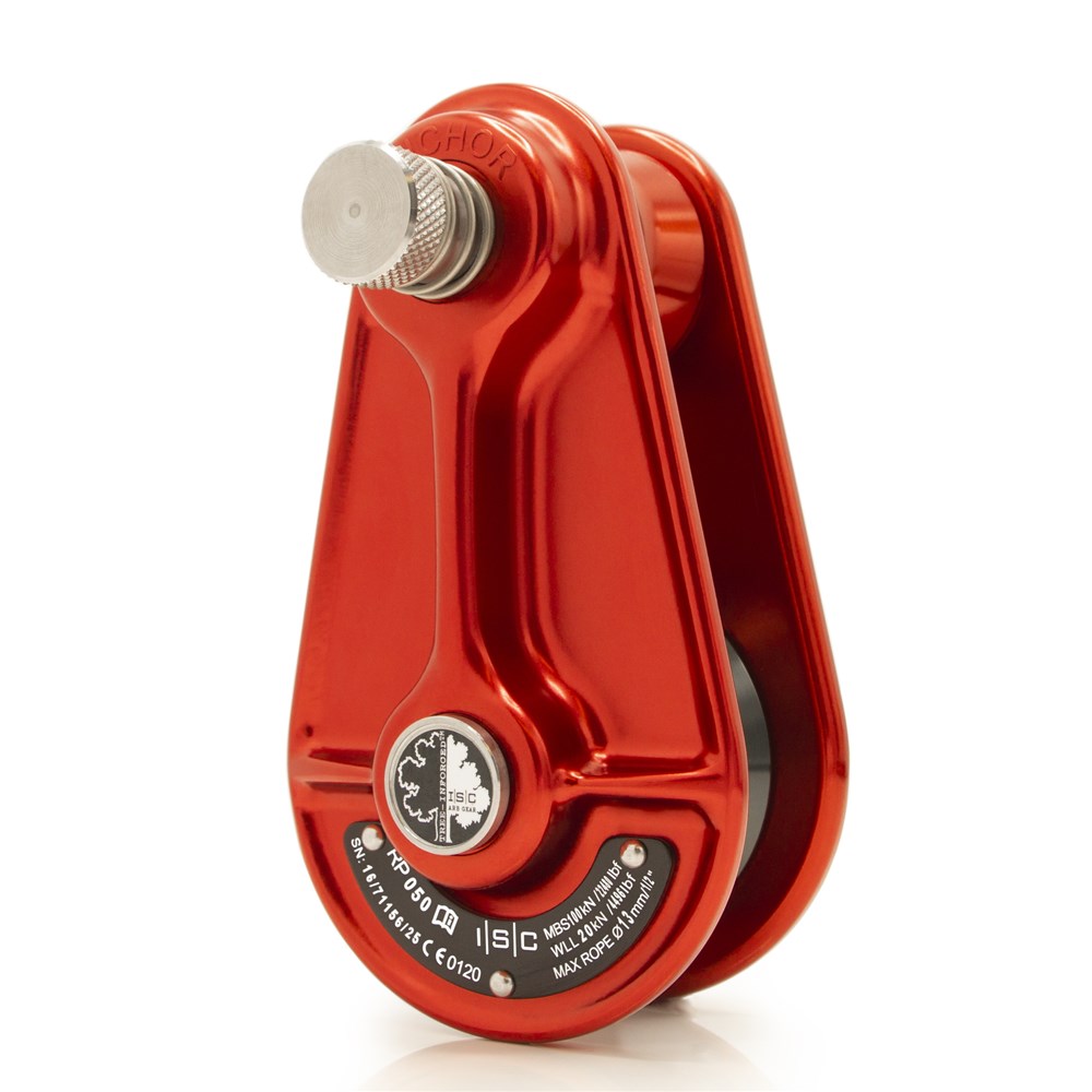 ISC Small Forged Rigging Pulley for 13mm Rope - MBS 100kN — Winchshop