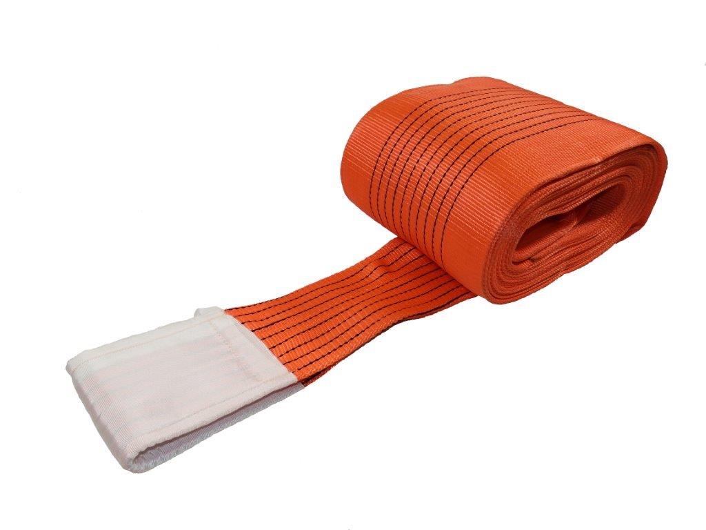 10000kg Duplex Orange Flat Webbing Slings — Winchshop