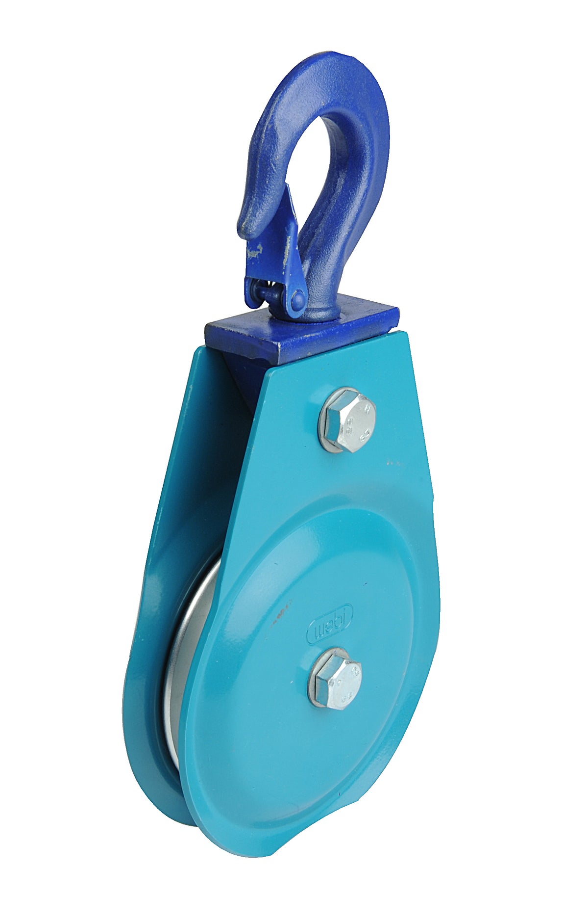 Return Pulley for Construction Sites with Rotating Steel Hook — Winchshop