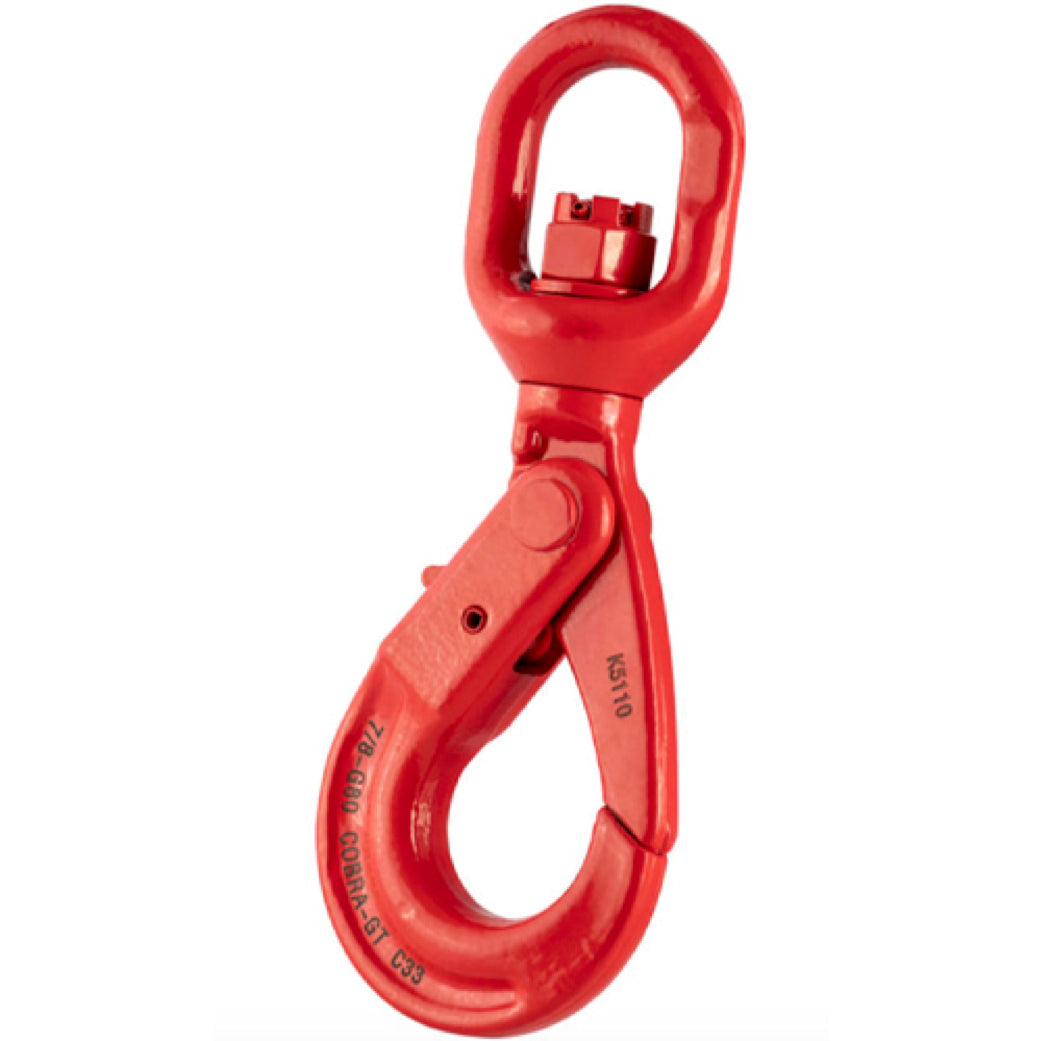 GT Cobra Grade 80 Swivel Self Locking Hook — Winchshop