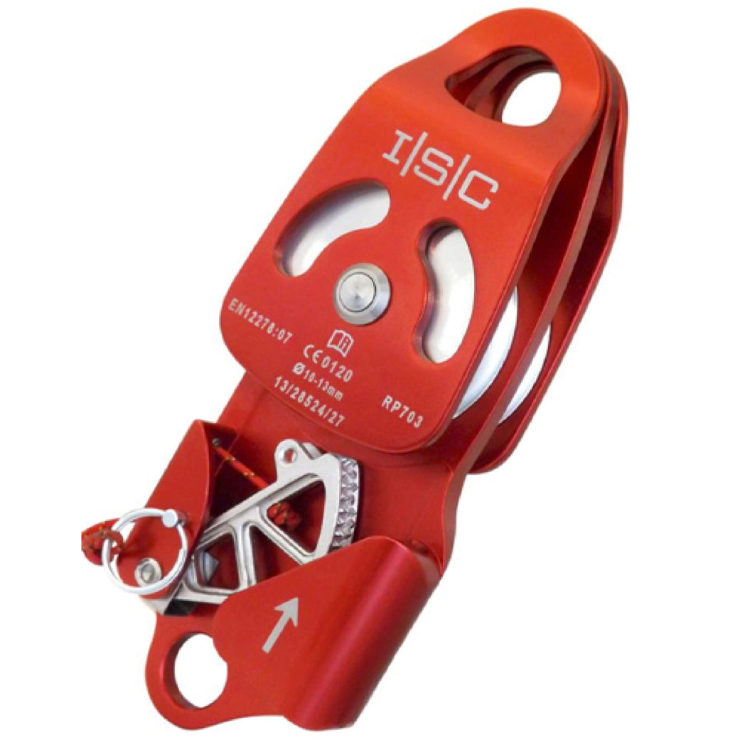ISC - Double Progress Capture Pulley (non-locking) — Winchshop