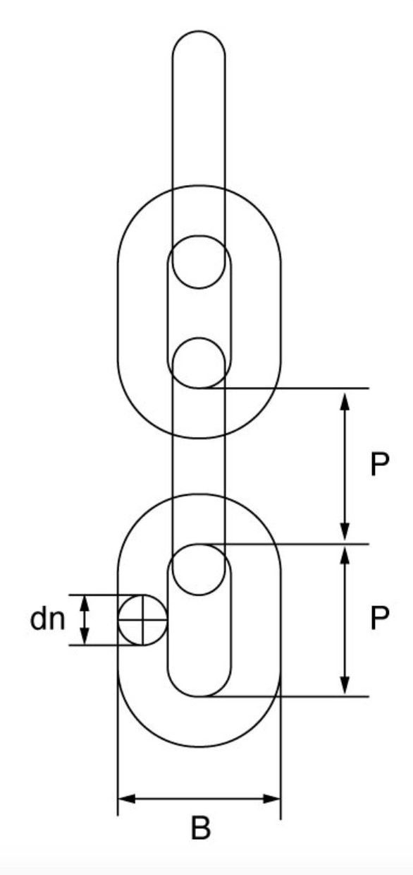 Mild Steel Short Link Chain Galvanised — Winchshop