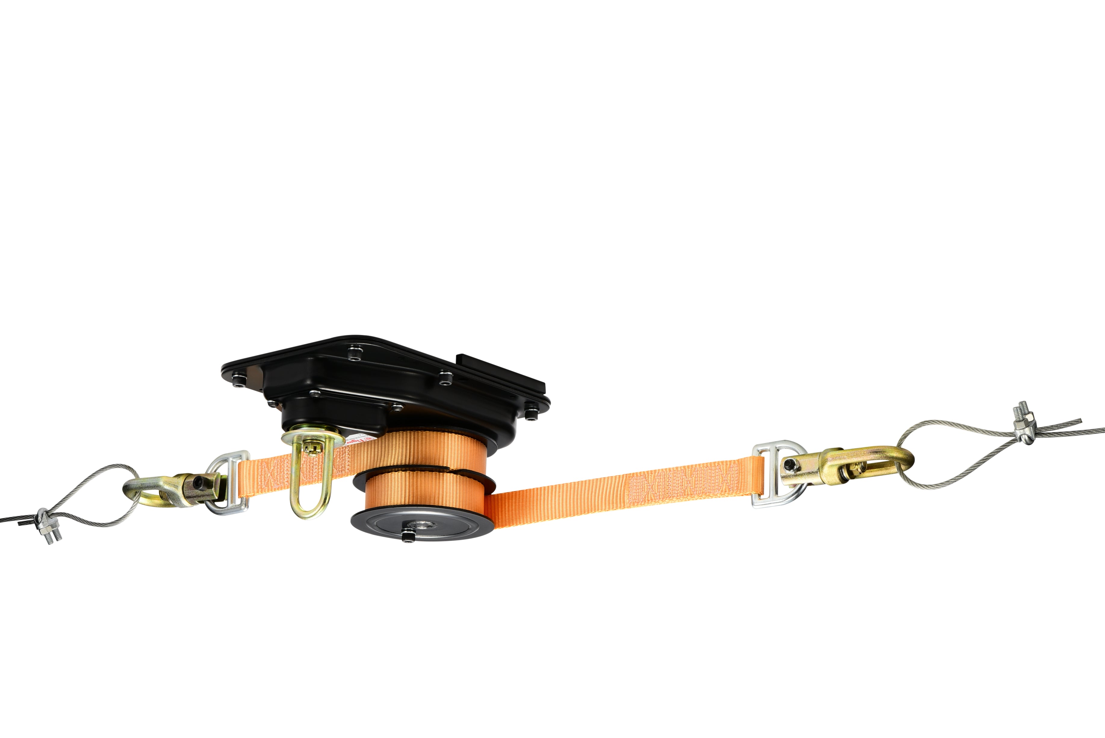 CEILING MOUNTED WINCH WIRE ROPE OR WEBBING — Winchshop
