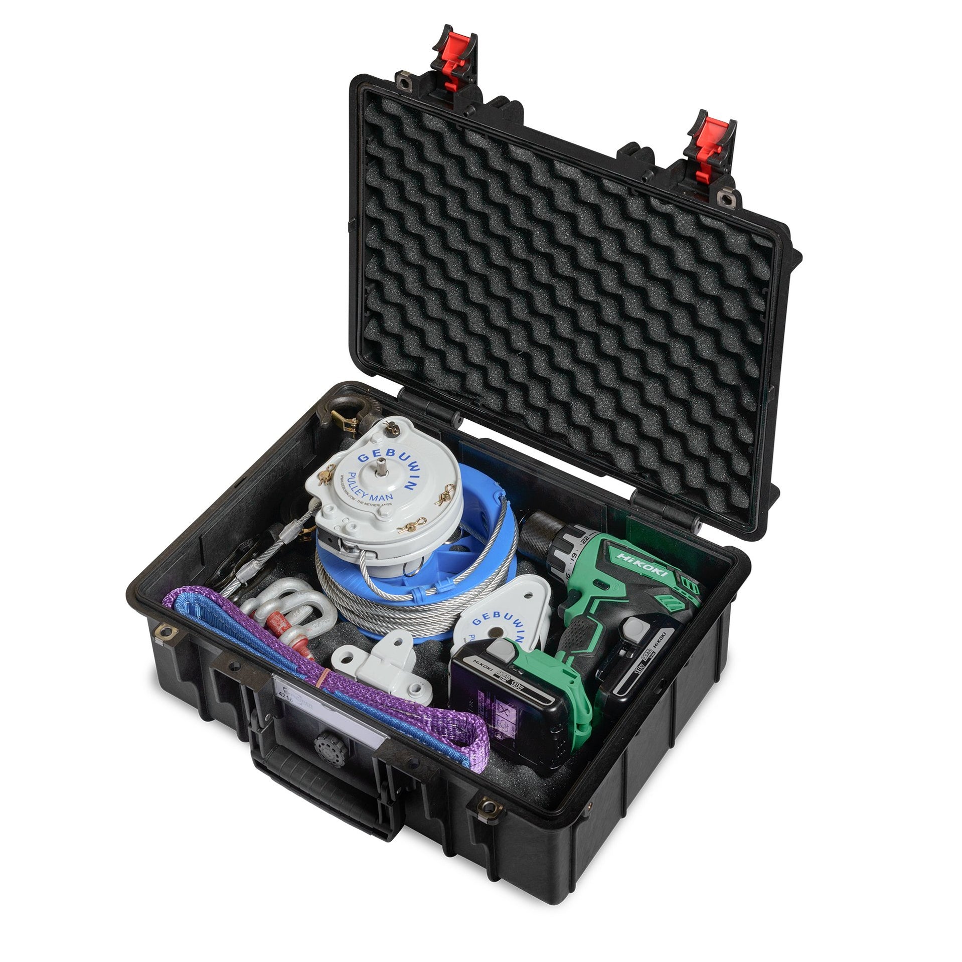 Pulley Man - The Portable Winch and Hoist - Drill Operated — Winchshop