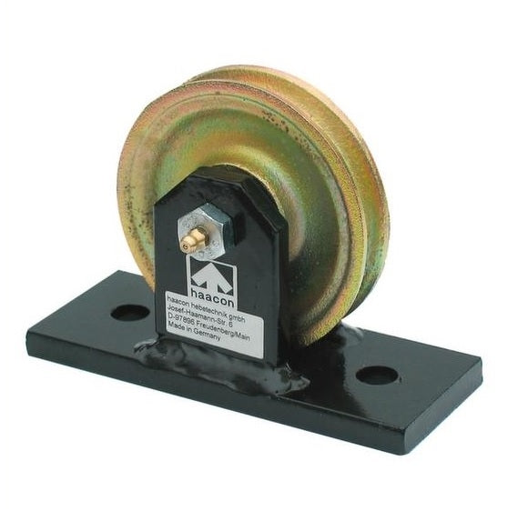 1000KG SWL PULLEY & BRACKET 130mm ø - Rope ø 8-10mm - Sheave Zinc ...