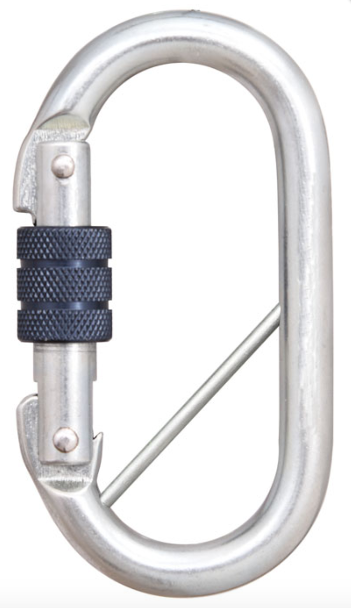 Alloy Steel Screw Locking Karabiner with Captive Pin — Winchshop